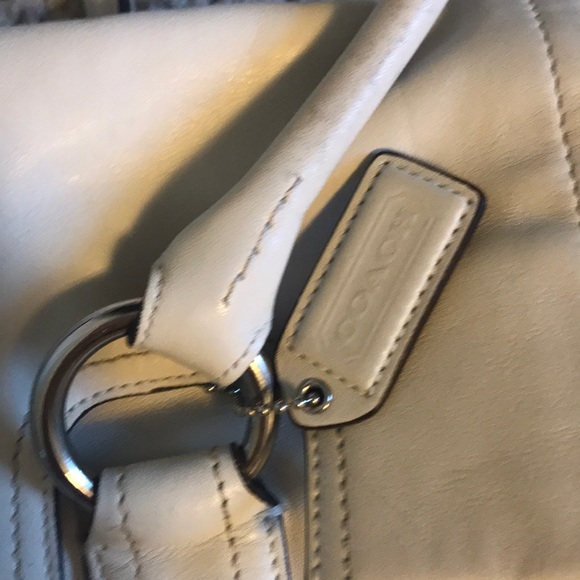 Coach | Bags | Ivory Coach Carryallshoulder Bag | Poshmark